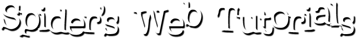 Basics | Spider's Web Tutorials | Website Design for Beginners